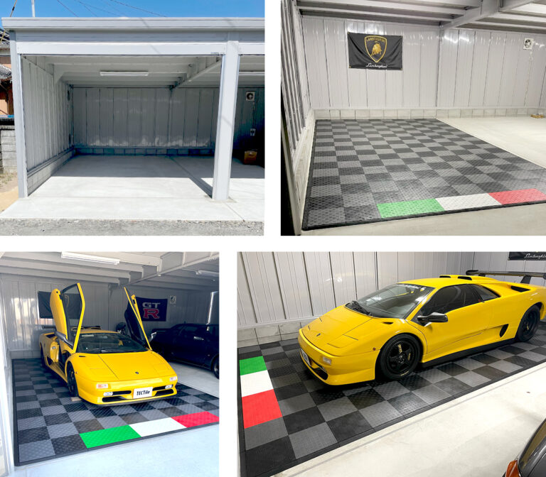 TEC Tile | フロアタイルで展示会・ガレージ・ショールームなど機能的でデザイン性に優れた空間を作るなら